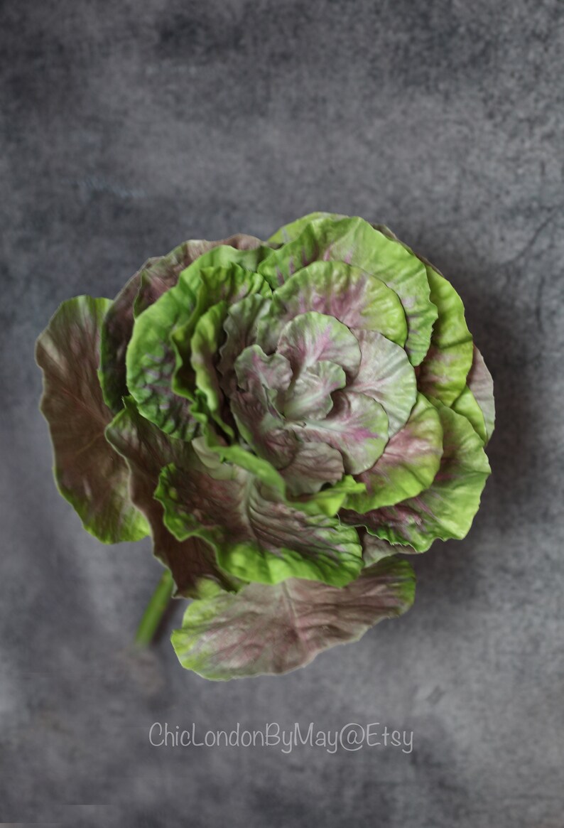 Artificial Cabbage Branch Fake Fruit Realistic Vegetables Food Fake ...