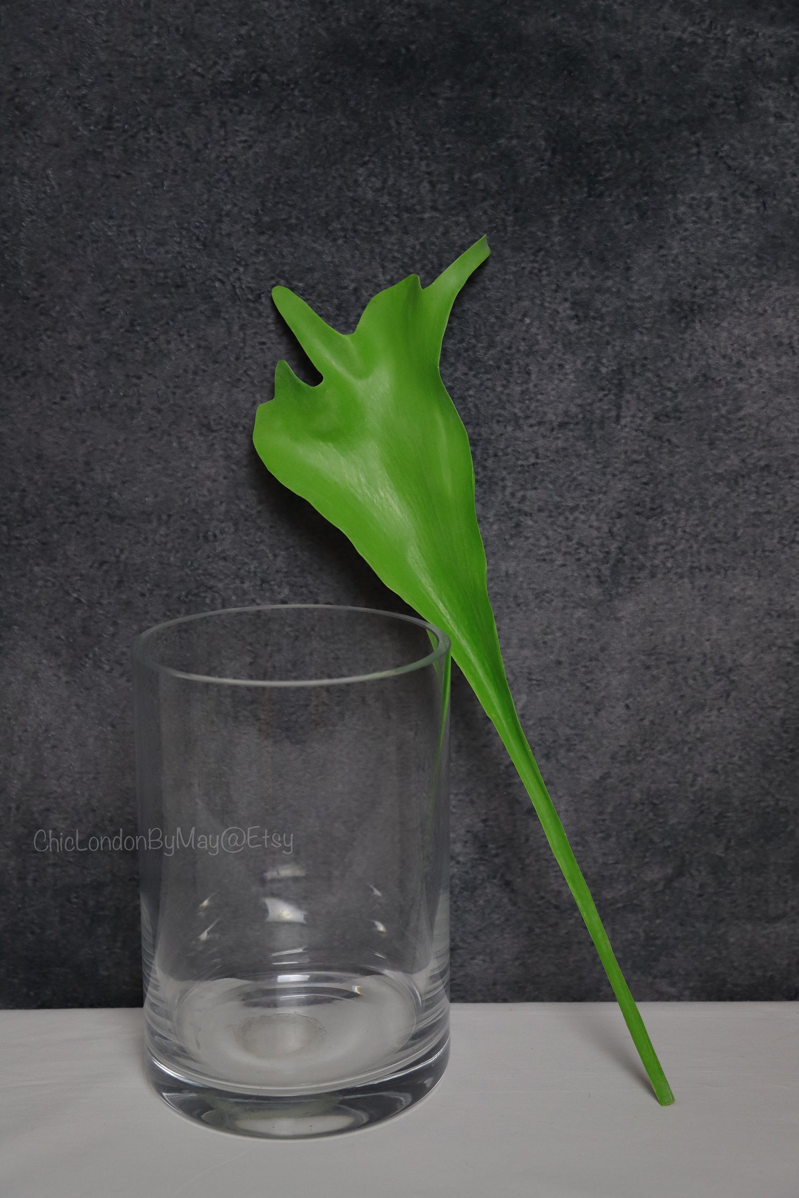 Fake Green Leaf, Artifitical Green Leaf, Realistic Fake Fresh Look Leaf ...