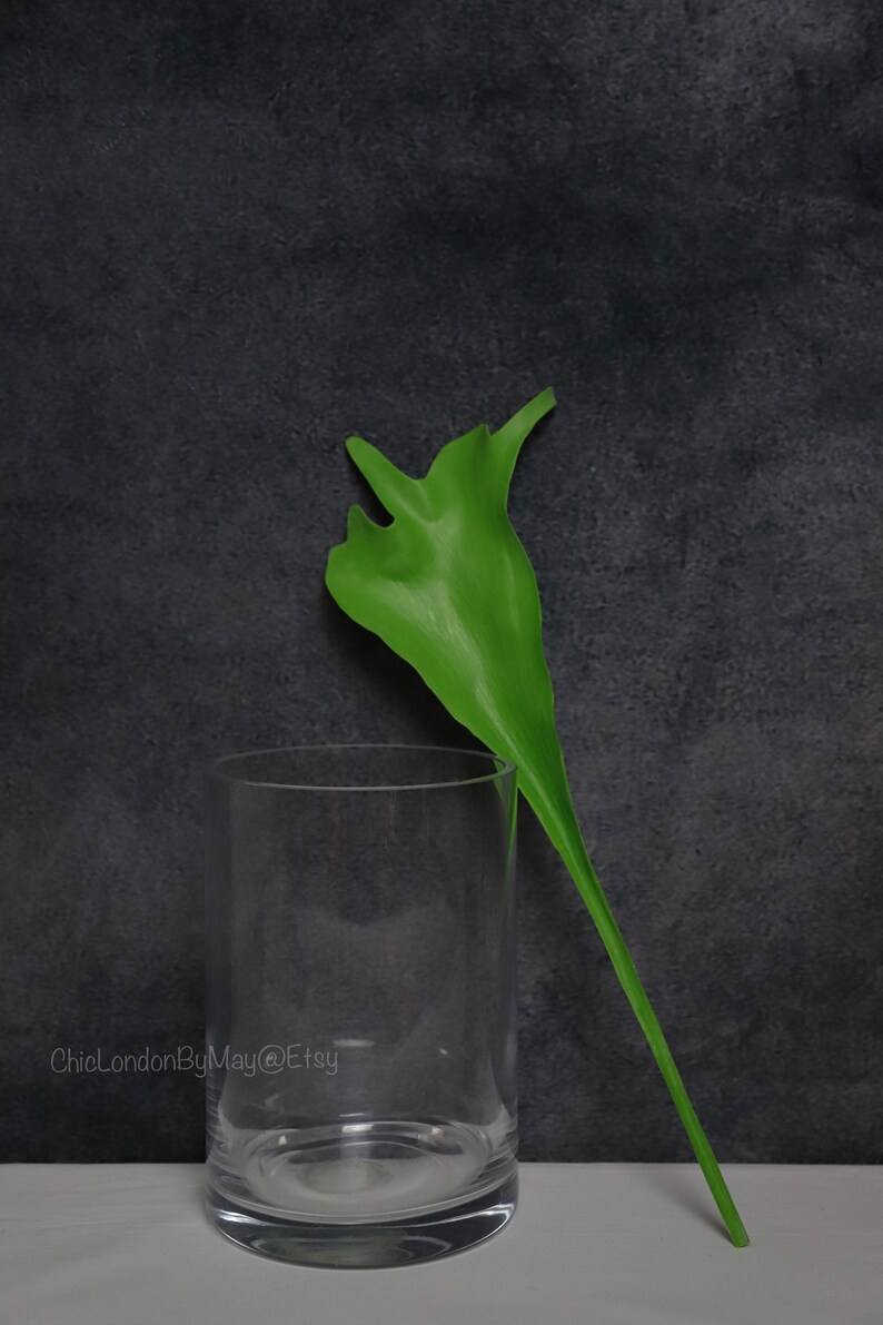 Fake Green Leaf, Artifitical Green Leaf, Realistic Fake Fresh Look Leaf ...