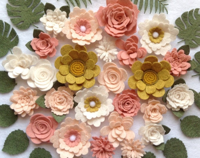 Felt Flower Bouquets - Etsy