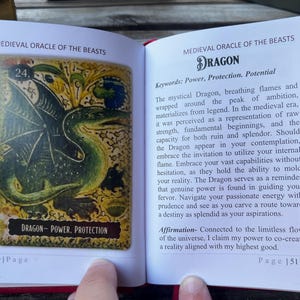 Medieval Oracle of the Beasts - Etsy