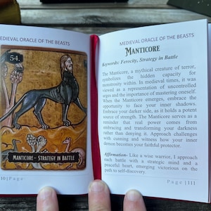 Medieval Oracle of the Beasts - Etsy