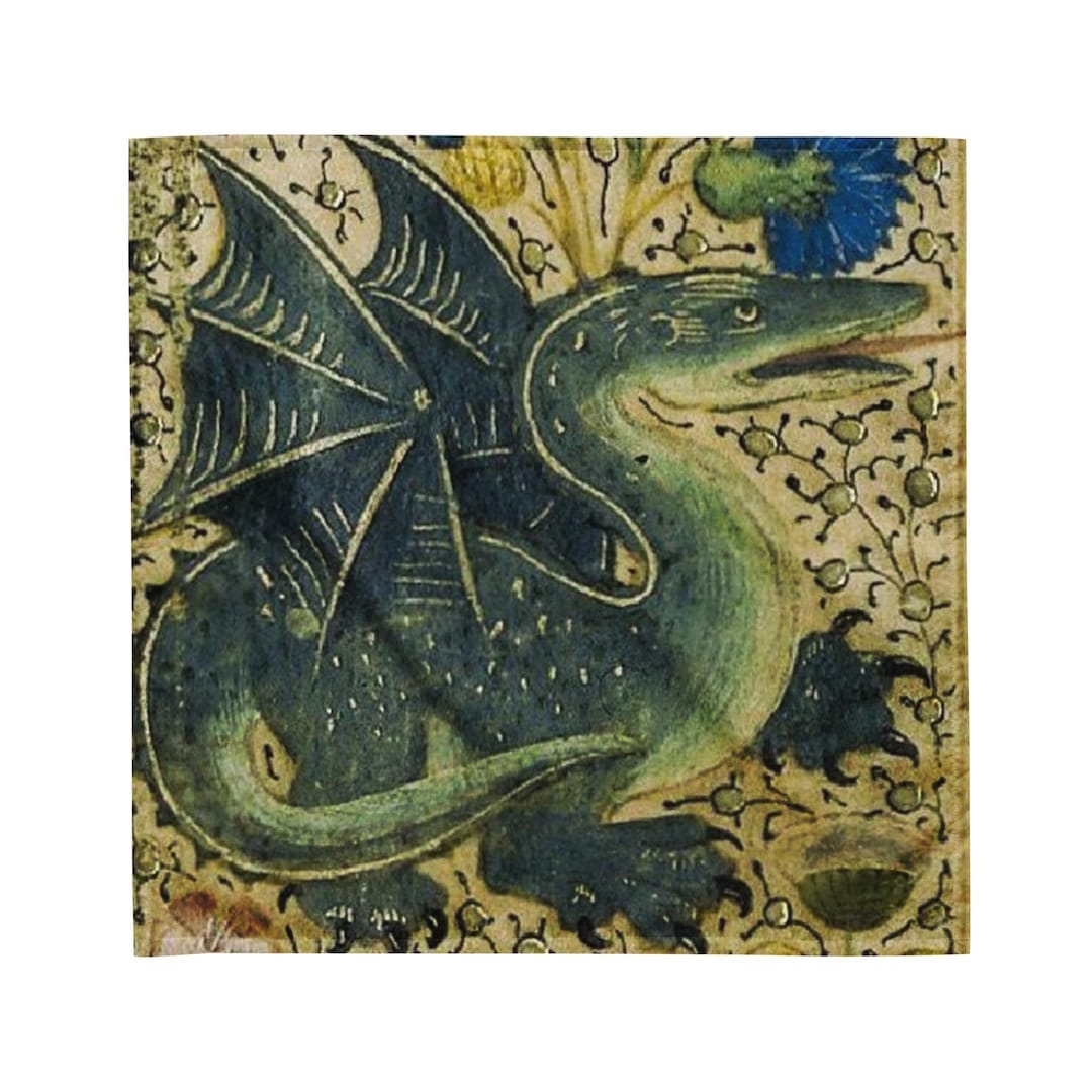 Tarot Cloth - Medieval Dragon - Etsy