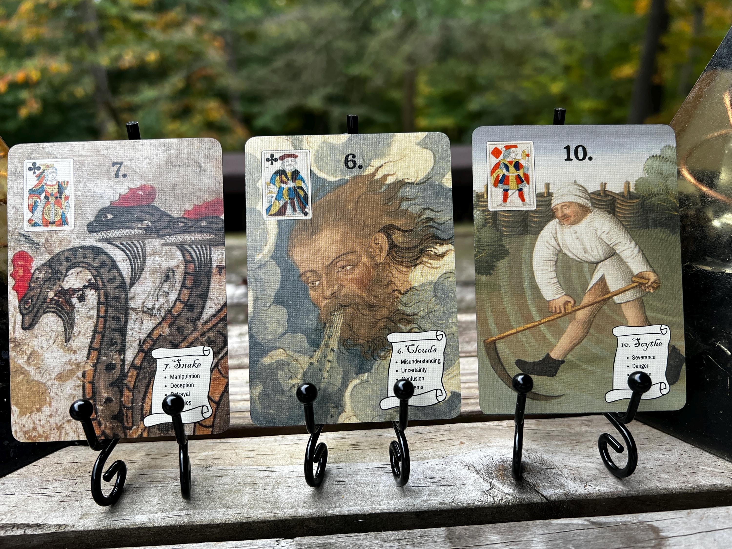 Medieval Oracle of Lenormand - Seconds - Etsy