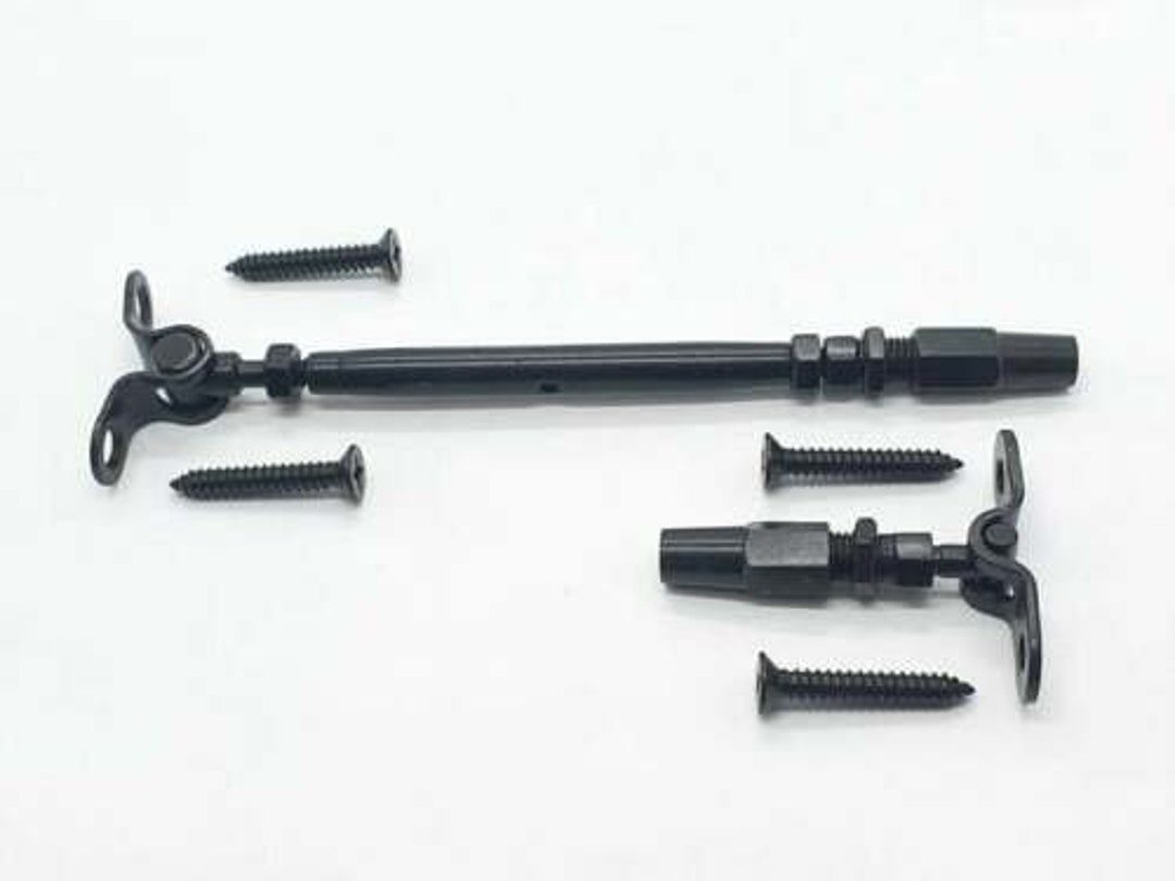 Black Oxide Deck Toggle Swageless 3/16" Cable Railing T316 Stainless ...