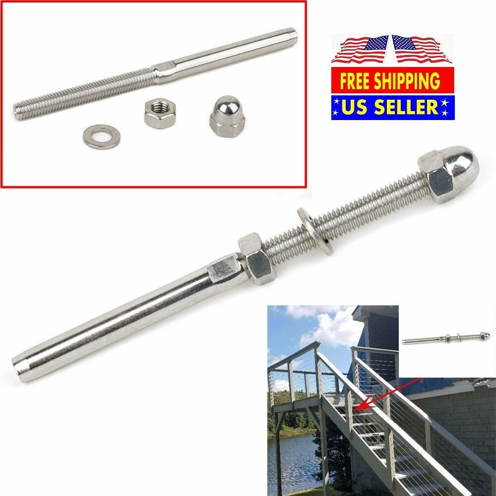 T316 Stainless Steel Cable Rail End Fittings 3/16 100 - Etsy