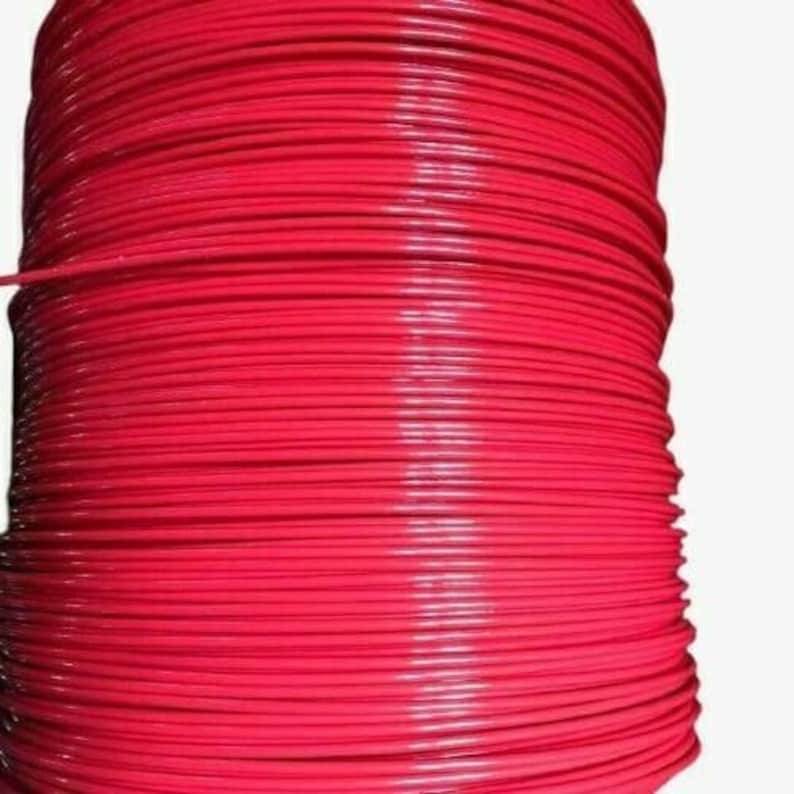 COLOR Vinyl Coated Wire Rope Cable,1/8" - 3/16" 7x7 Cable - Etsy