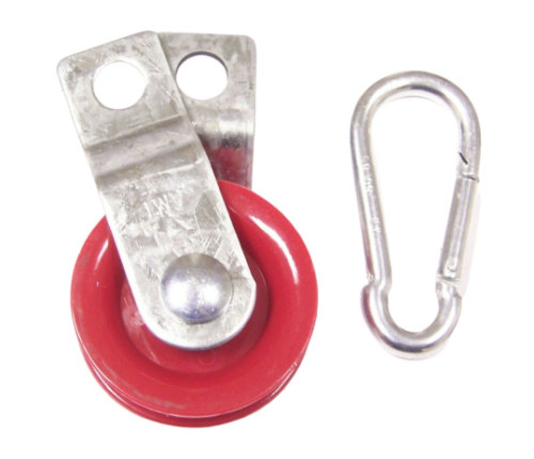 Pulleys & Zinc Carabiner Snap Hooks/clips Sports NETTING BASEBALL ...