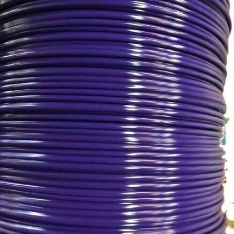 COLOR Vinyl Coated Wire Rope Cable,1/8" - 3/16" 7x7 Cable - Etsy