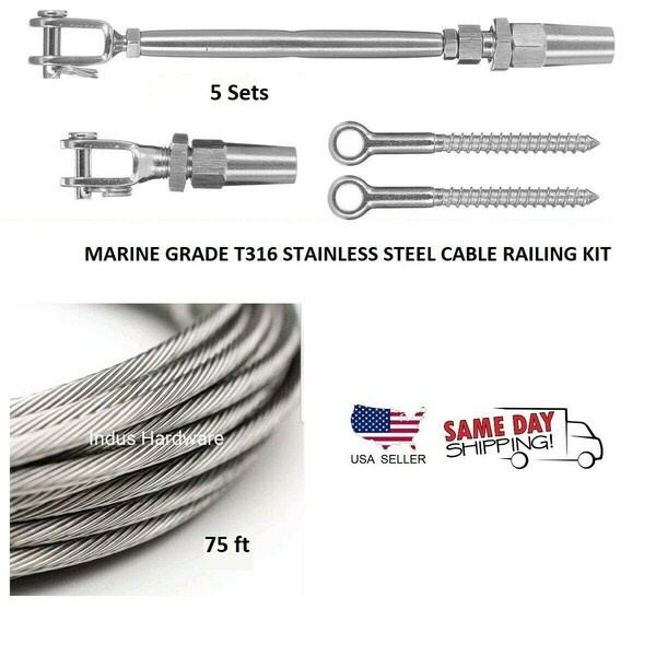 Cable Railing Kit - Etsy