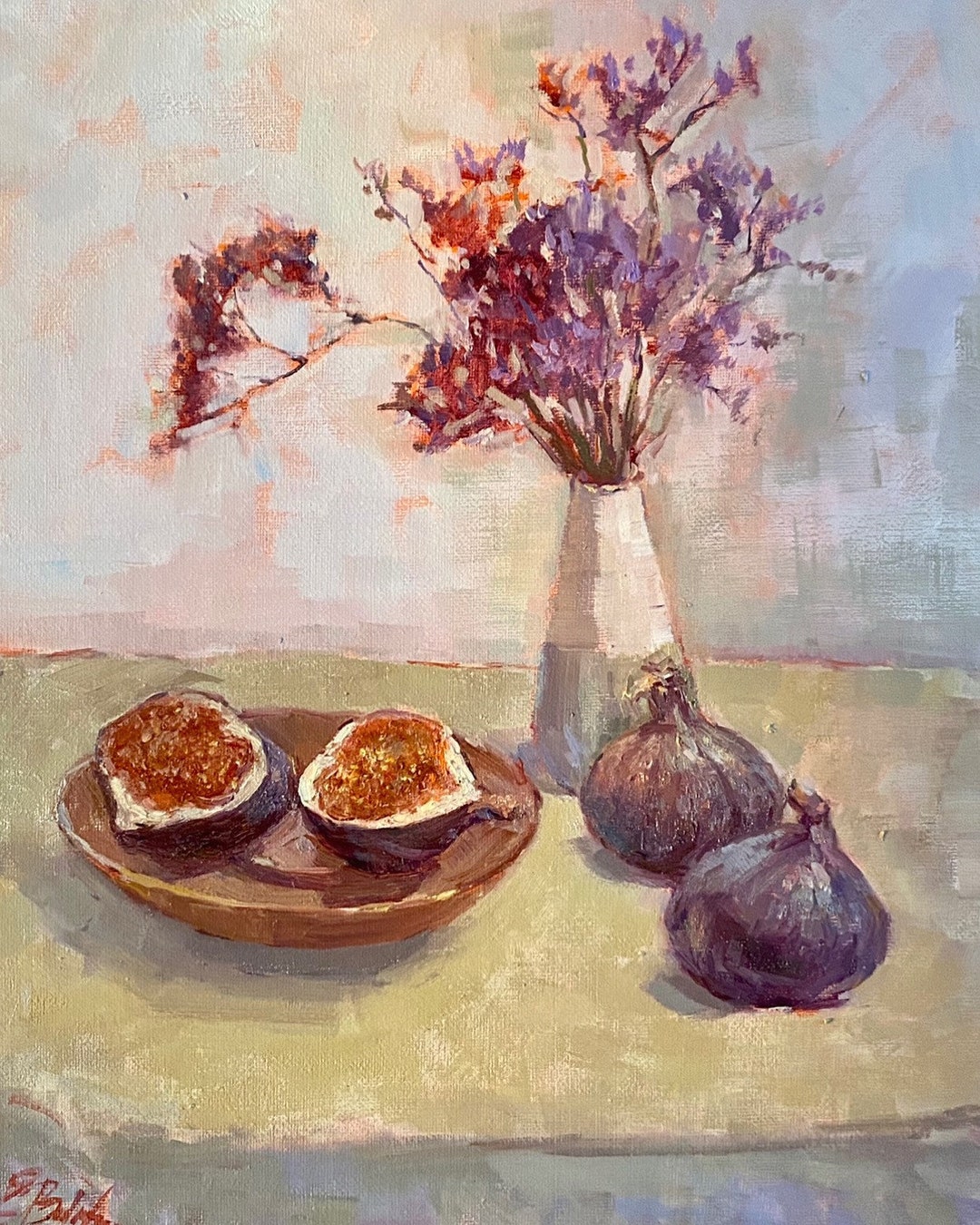 Still Life With Figs Etsy