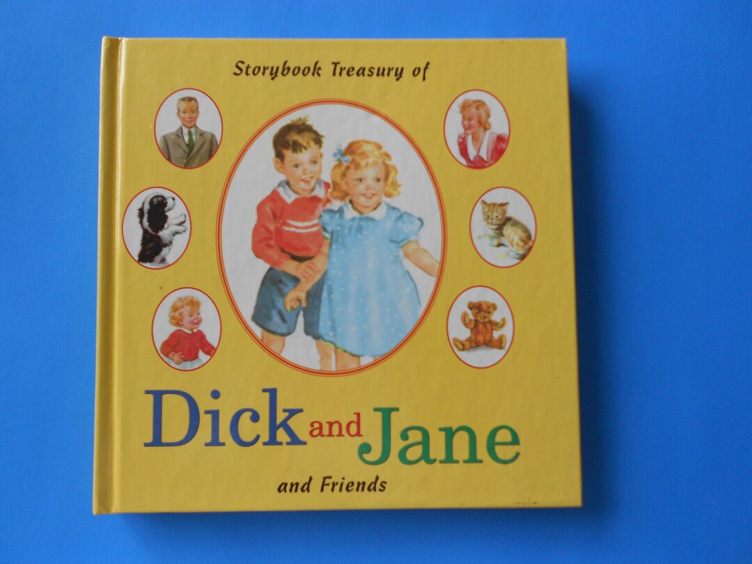 Treasury of Dick and Jane Story Book Dick and Jane Antique Children Book Excellent Condition - Etsy