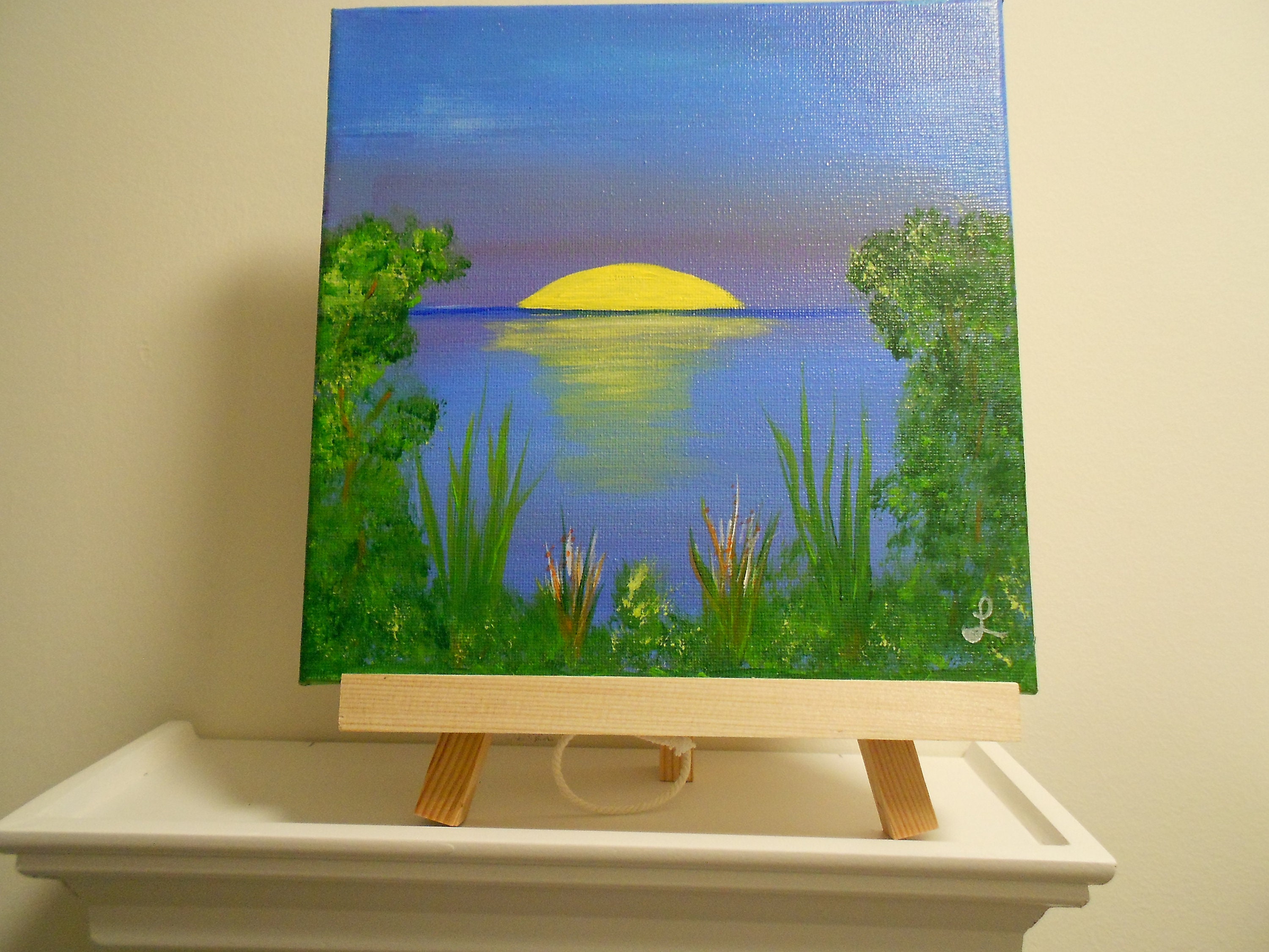 Seashore Wall Art Sunrise Seascape Wall Art Sunset Wall Art Sun Rising ...