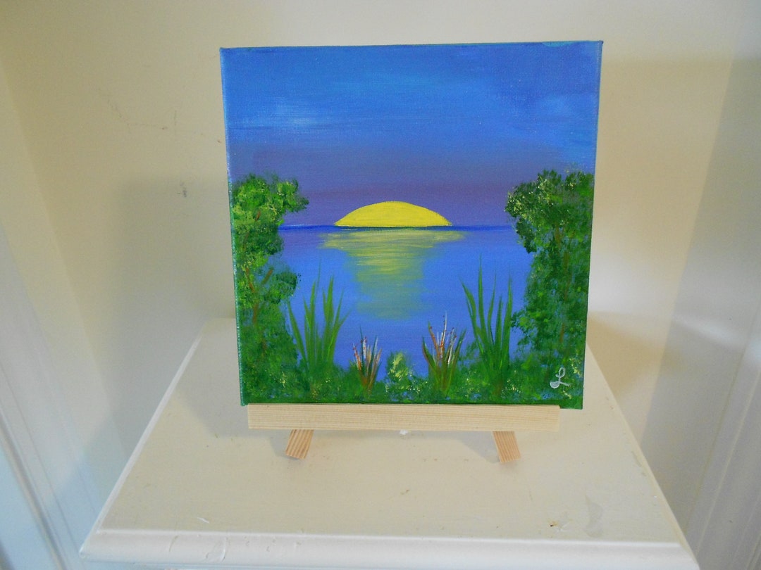 Seashore Wall Art Sunrise Seascape Wall Art Sunset Wall Art Sun Rising ...