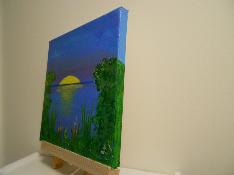 Seashore Wall Art Sunrise Seascape Wall Art Sunset Wall Art Sun Rising ...