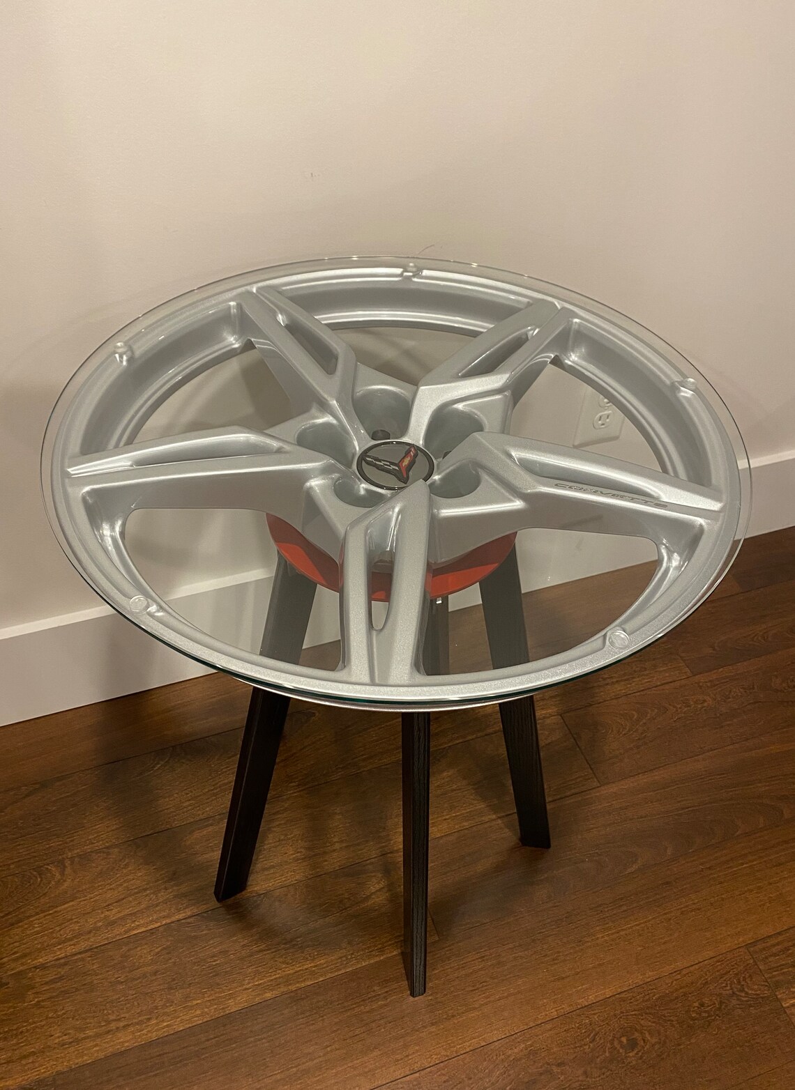 C8 Corvette Wheel Table - Etsy