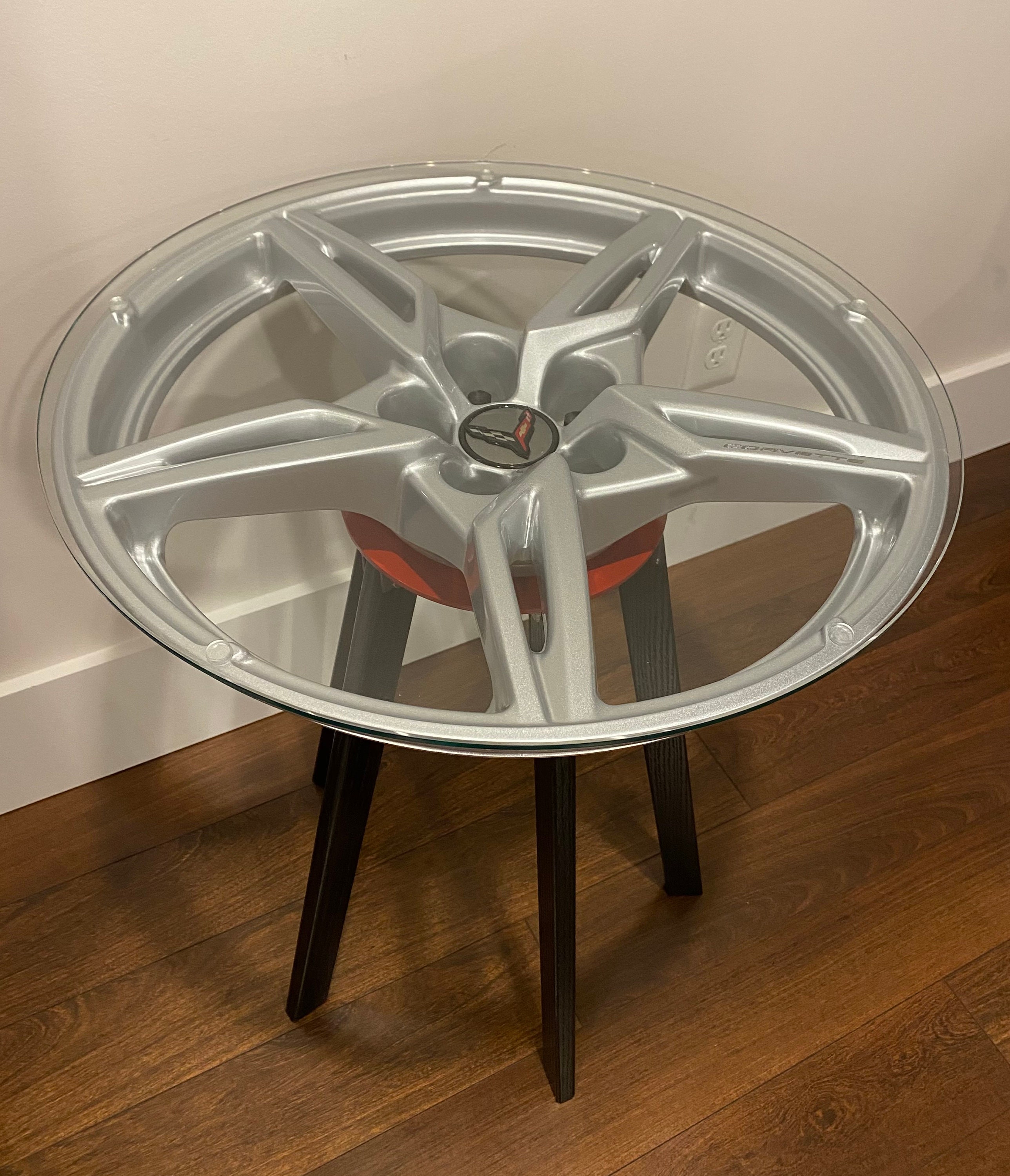 C8 Corvette Wheel Table - Etsy