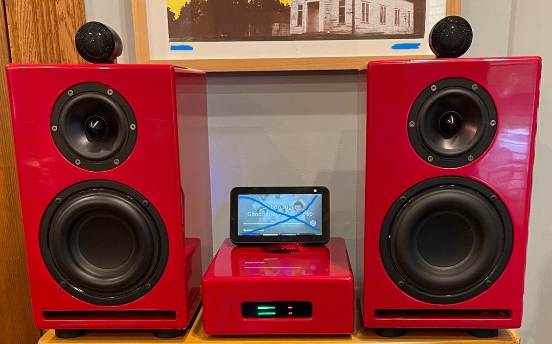 3-way Powered Speakers With Subwoofers and Automotive Finish - Etsy