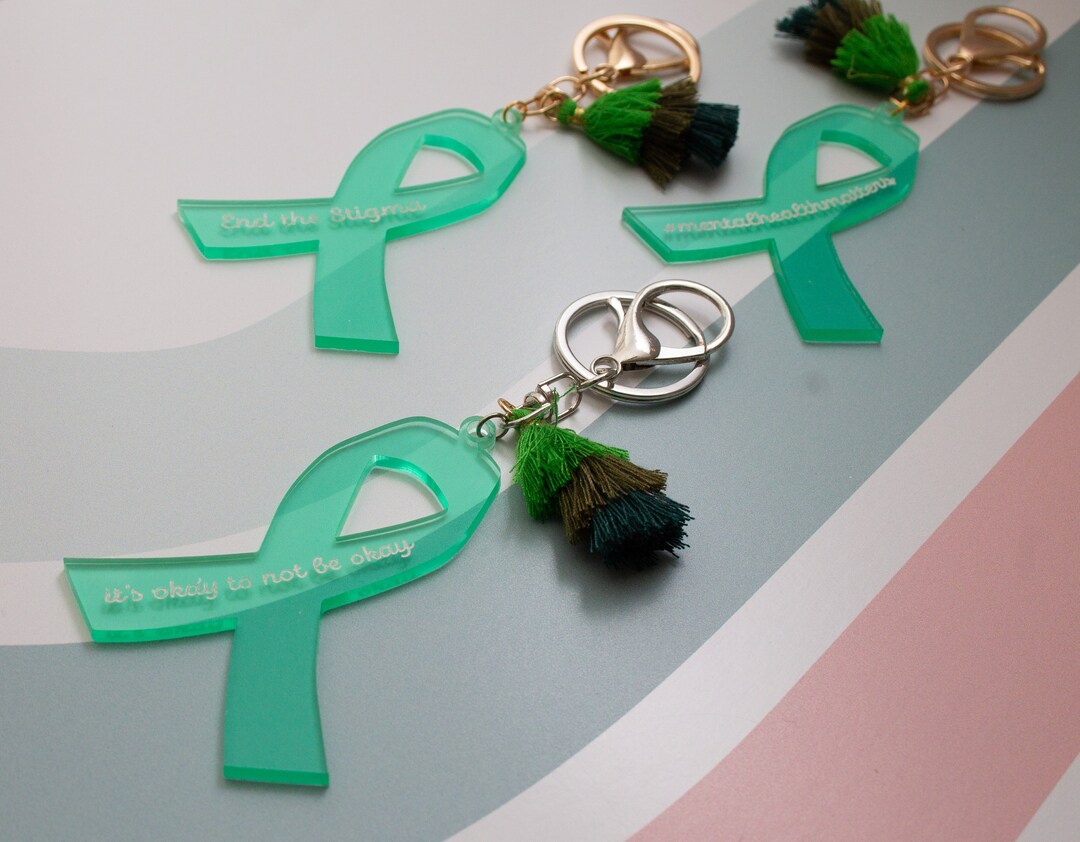 Mental Health Support Keychain | Mental Health Awareness Keychain ...