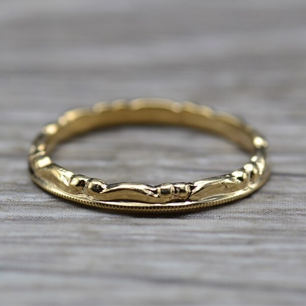 Gold Mid Finger Ring - Etsy
