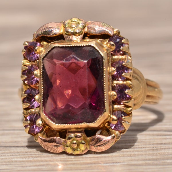 Antique Gold Ring - Etsy