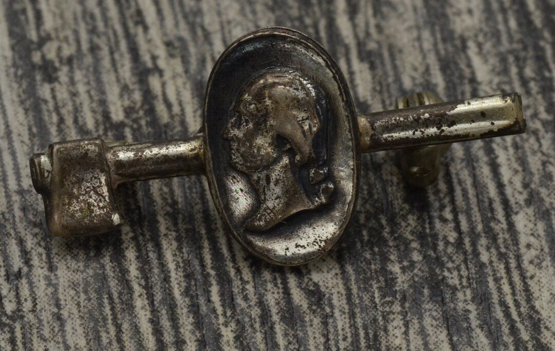 Vintage George Washington Pin Featuring Axe - Etsy