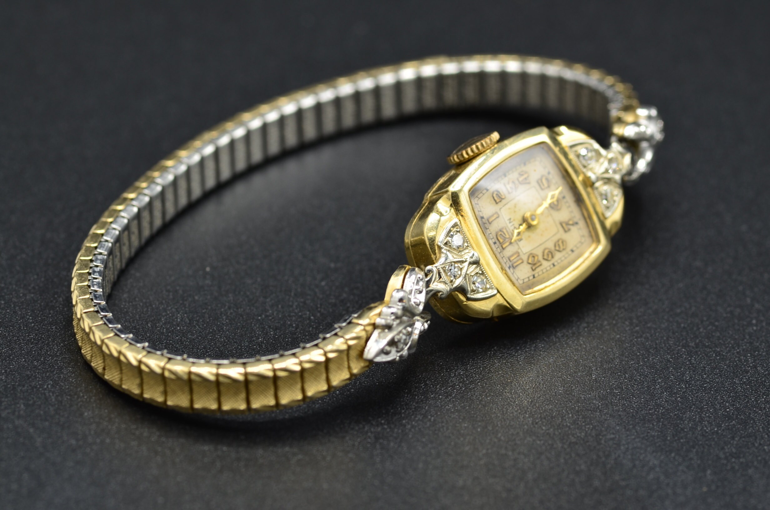 Vintage Ladies Lord Elgin Wristwatch in 14 Karat Gold | Etsy