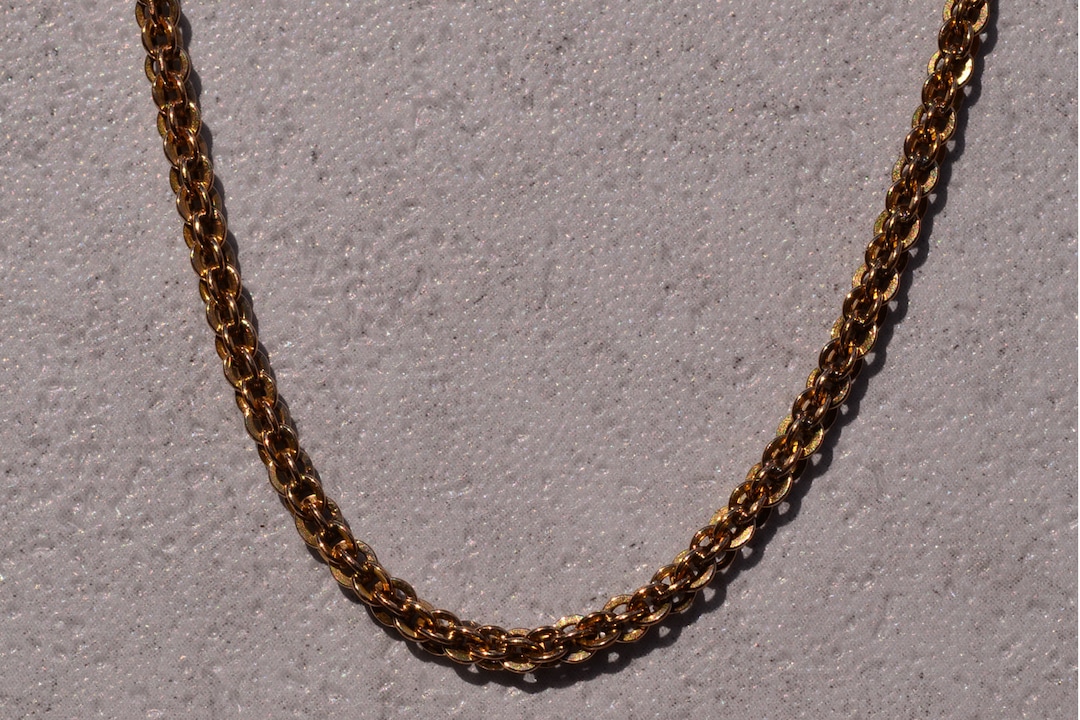 Antique Victorian Chain in Rose Gold - Etsy