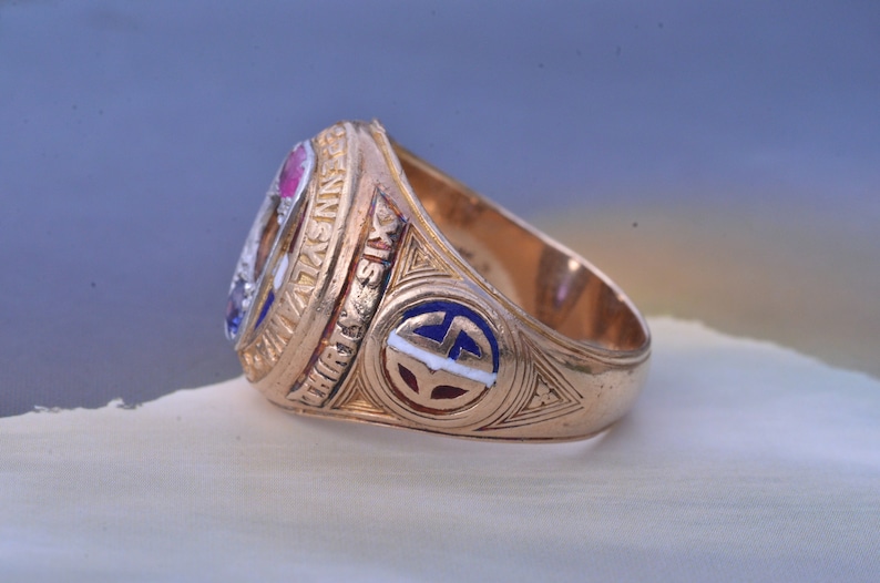 Antique University of Pennsylvania Class Ring Semi-mount From | Etsy