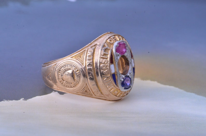 Antique University of Pennsylvania Class Ring Semi-mount From | Etsy