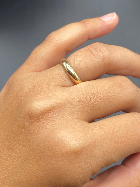 High dome wedding band store