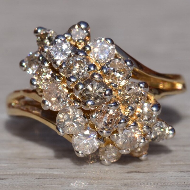 Waterfall Ring - Etsy