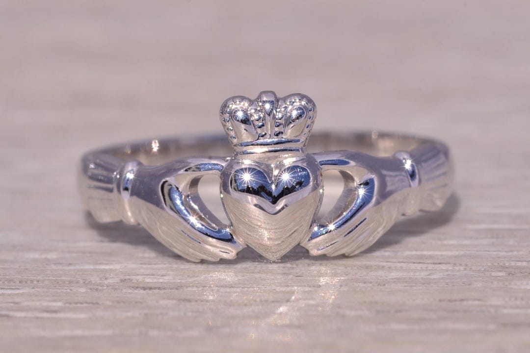 Designer Signed Ring in White Gold - Etsy