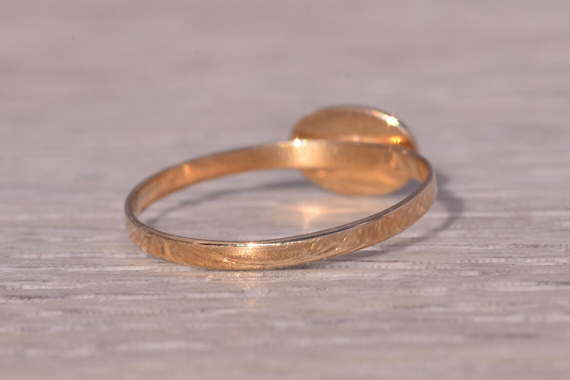 Yellow Gold Child's Ring - Etsy