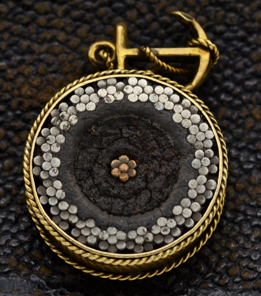 Rare Antique Transatlantic Cable Pendant in Yellow Gold - Etsy