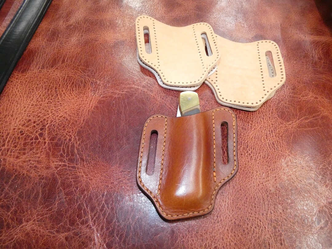 DIY Extra Large Pancake Knife Sheath Die Cut Leather Pieces to Make 1 ...