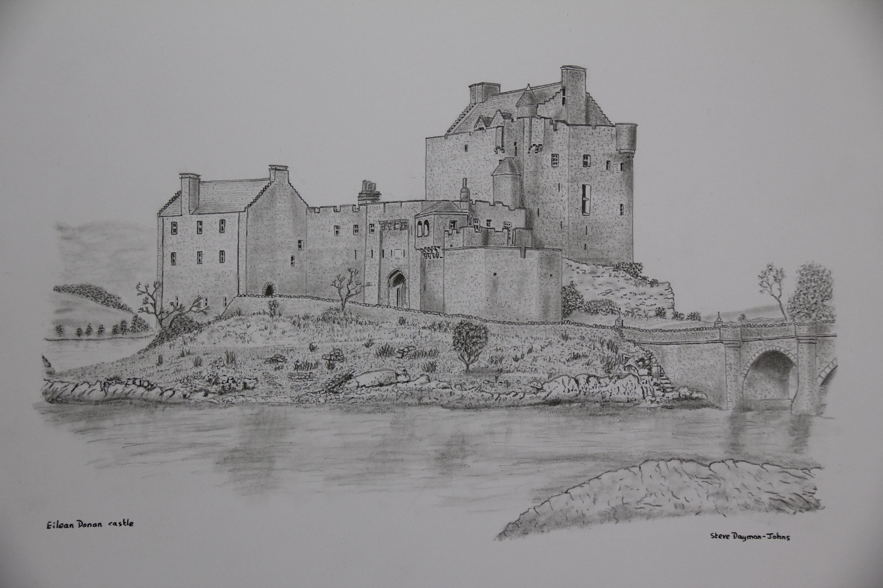 Eilean Donan Castle Plan
