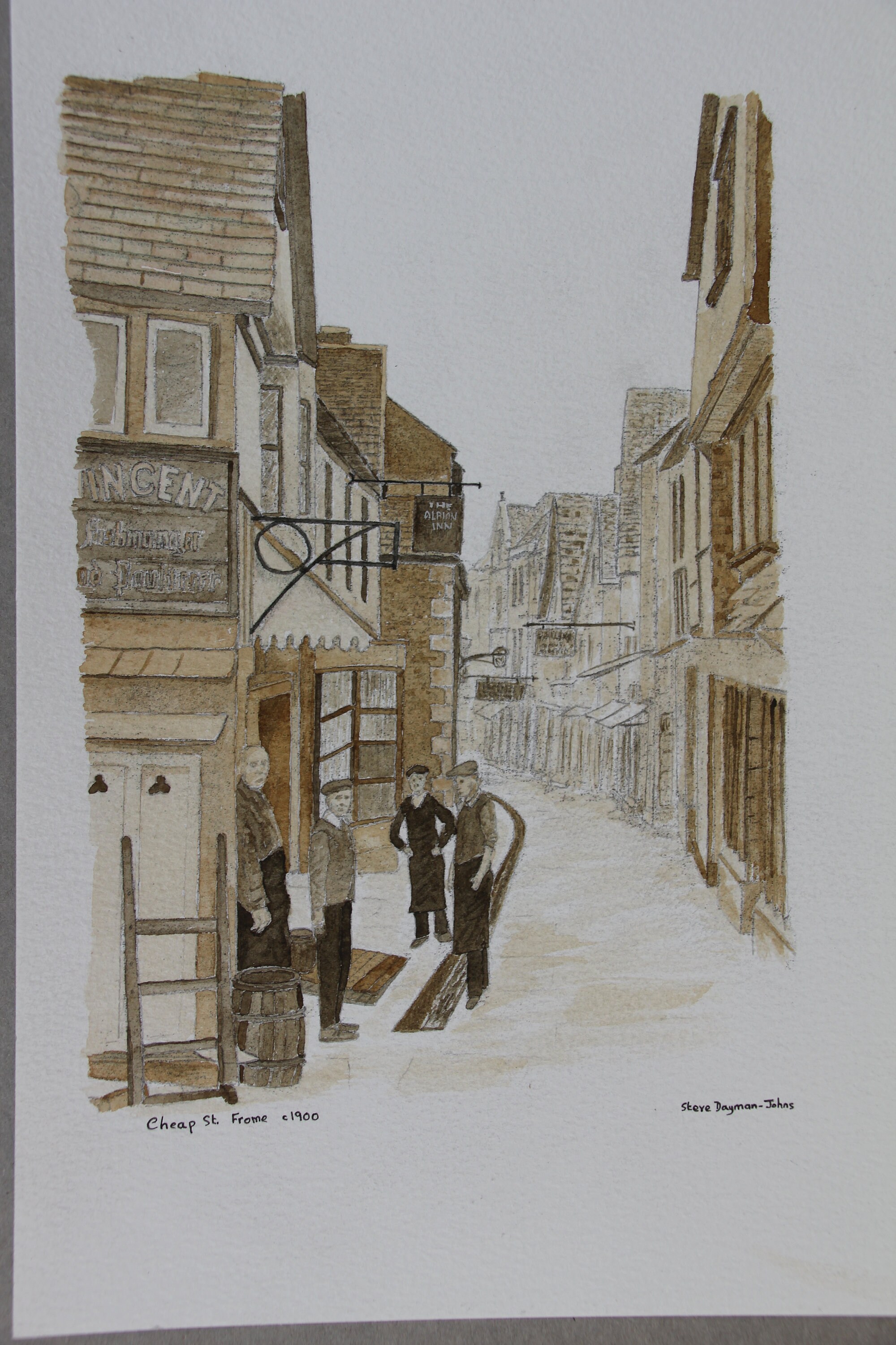 Frome Paintings, Frome Pictures, Frome Watercolours, Paintings of Frome ...