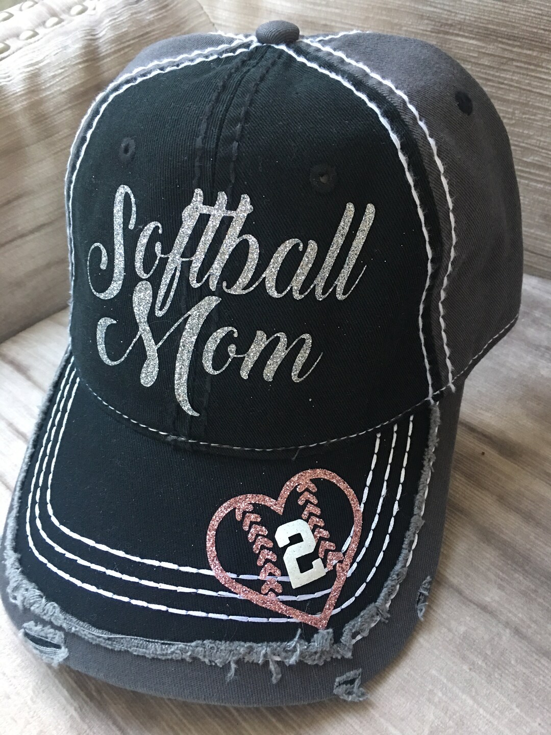 Softball Mom Hat - Etsy