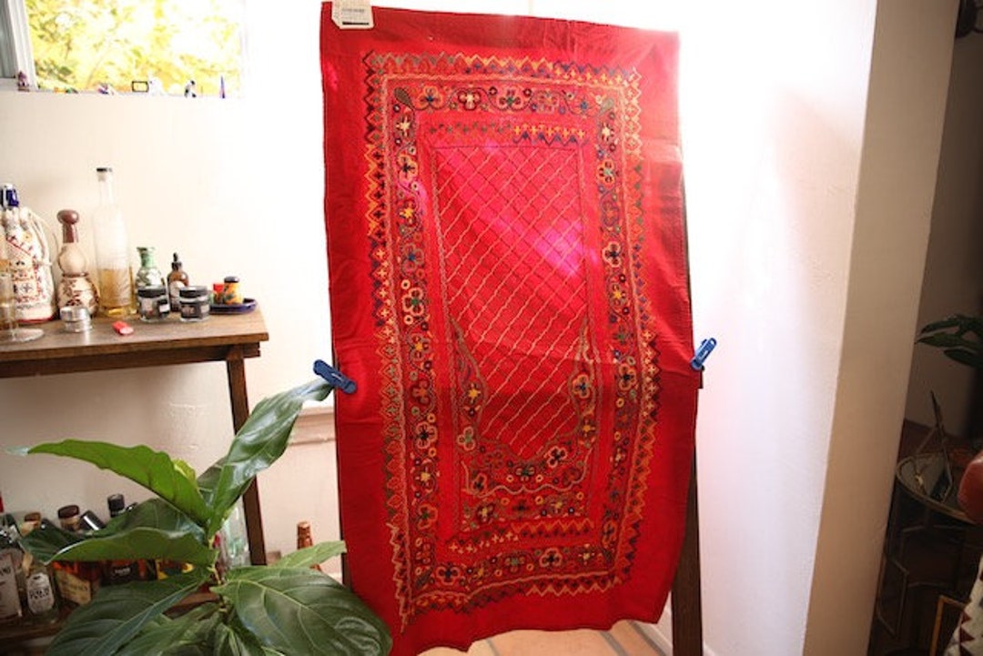 Bengali Hand Embroidered Tapestry "kantha" - Etsy