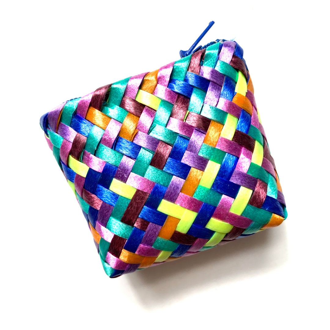 Woven Zipper Pouch - Etsy
