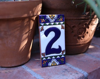 Talavera Mexican House Address Numbers - Etsy