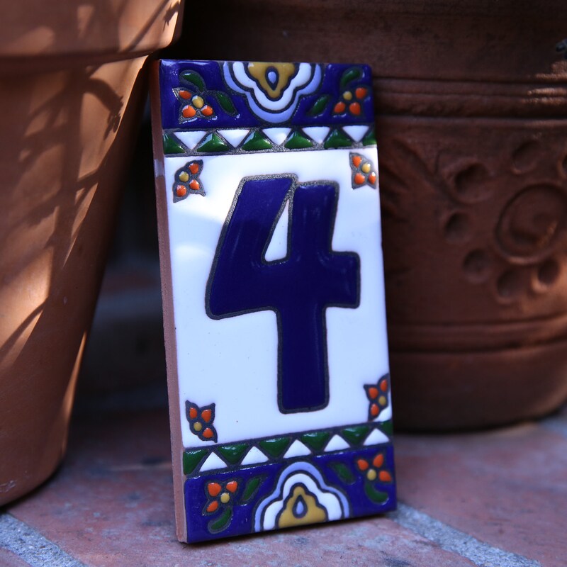 Colonial House Numbers - Etsy