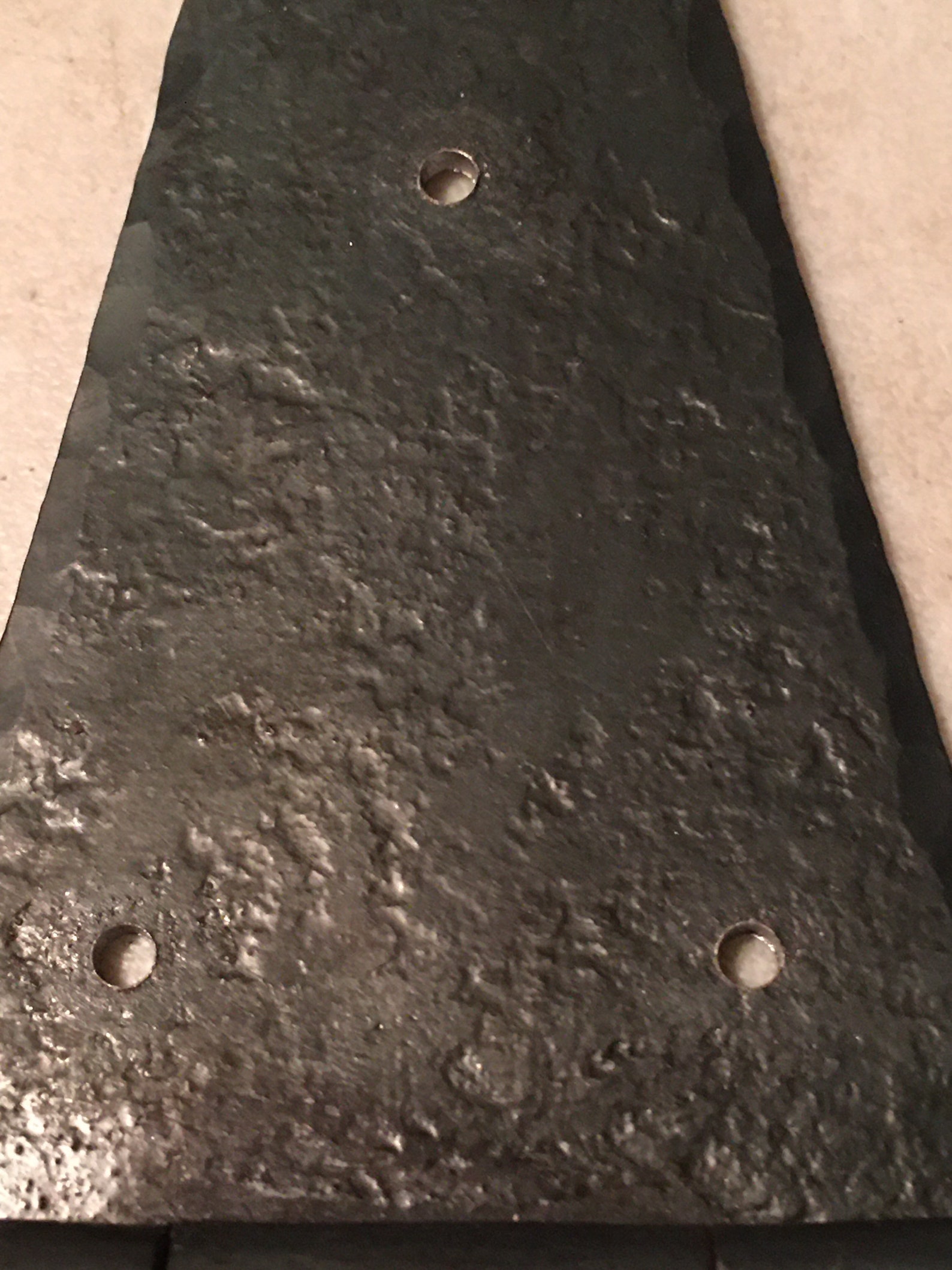 Medium Size Folded Outside Mount Hinge With Backset | Etsy