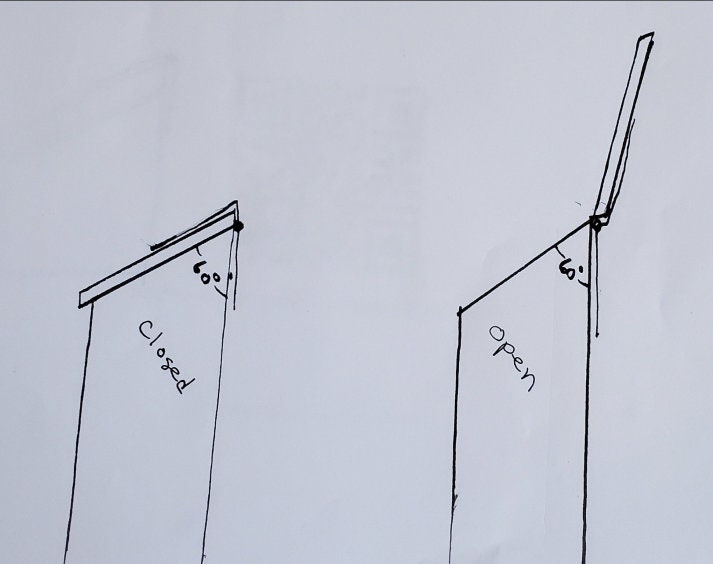 Colonial Style Heavy Gauge Extra Large Full Strap Folded - Etsy