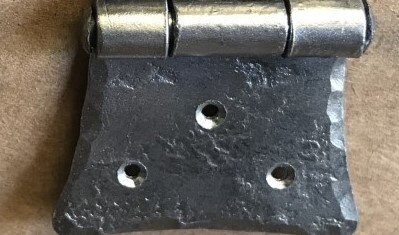 Medium Size Folded Outside Mount Hinge with Backset