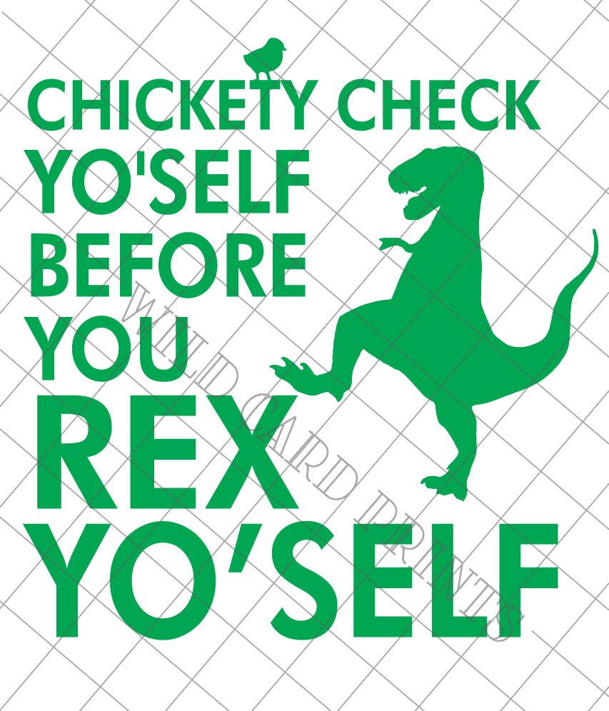 Rex Yourself SVG - Etsy