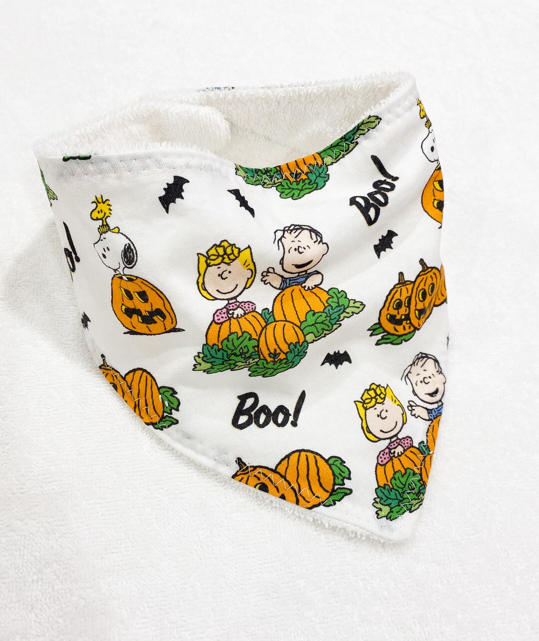 Magnetic Baby Toddler Drool Bib Charlie Brown Great Pumpkin, Fall and ...