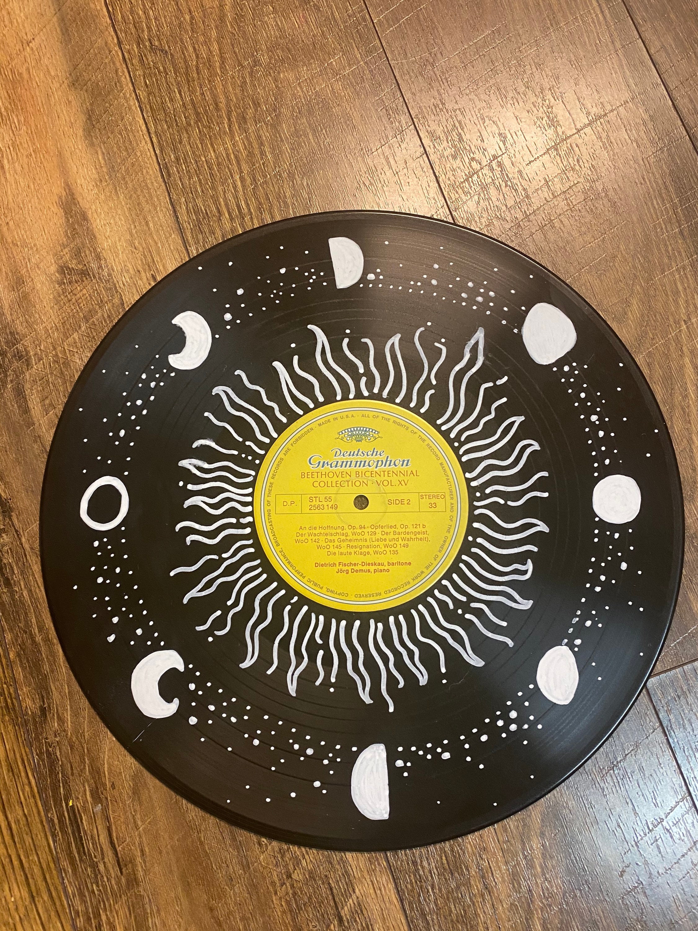 Custom Painted Records - Etsy