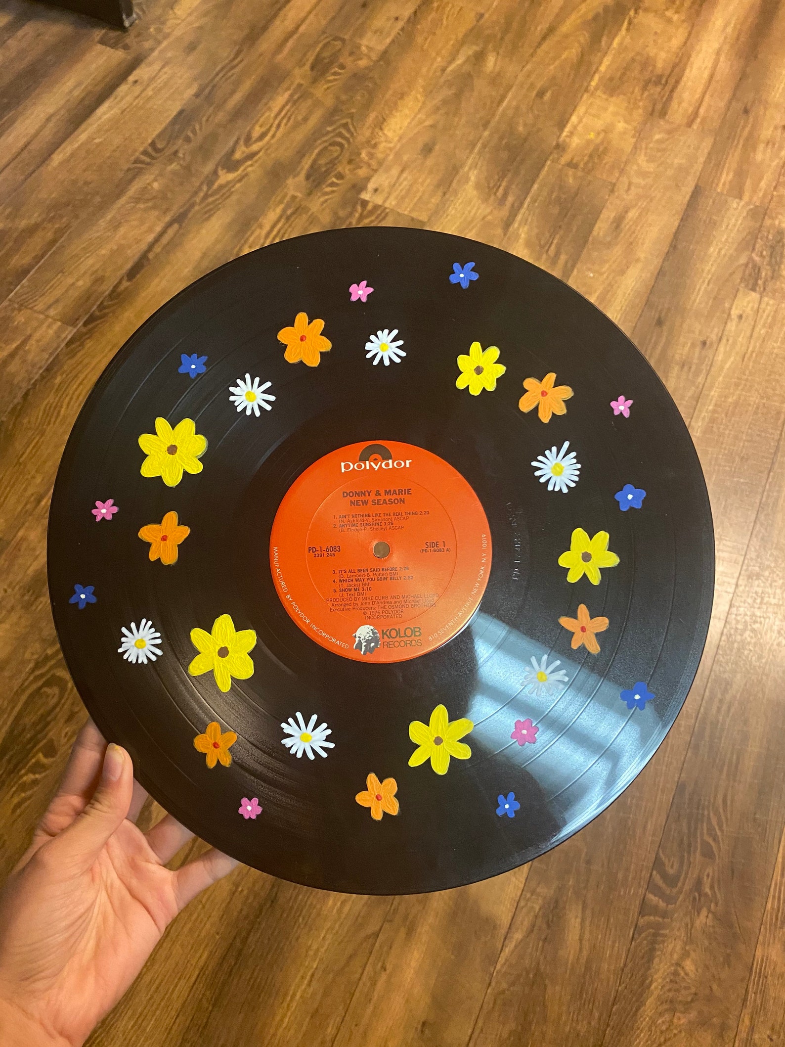 Custom Painted Records - Etsy